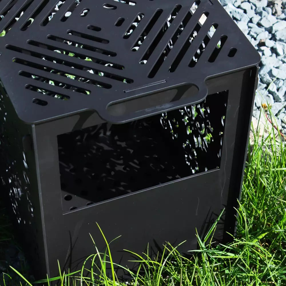 Fire pit box with grill – BARBECUEPITSTOP