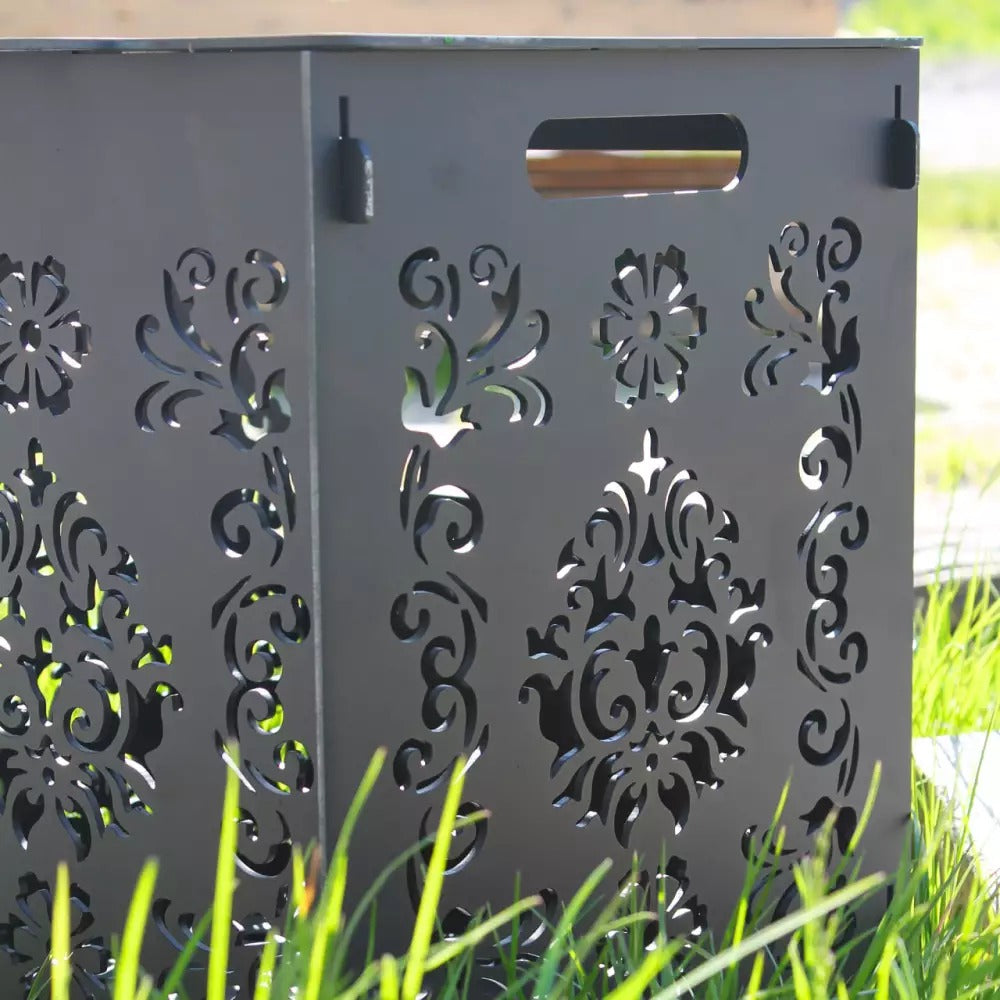 Fire pit box with grill – BARBECUEPITSTOP