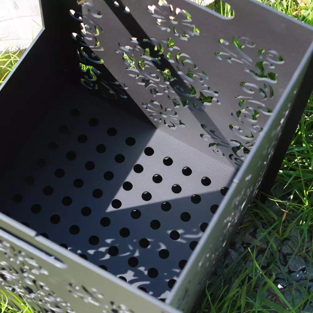 Fire pit box with grill – BARBECUEPITSTOP