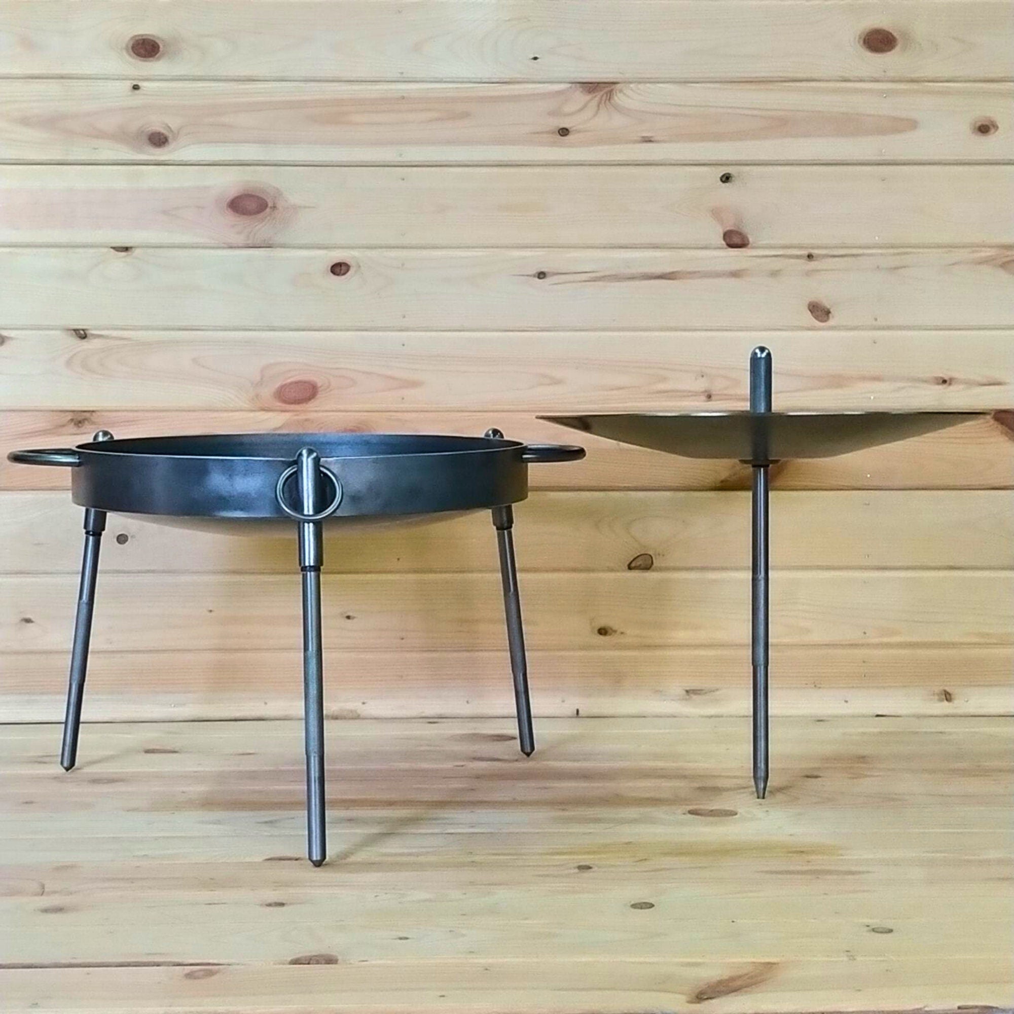 Camp Fire Skillet Wok 16"/20" For BBQ – BARBECUEPITSTOP